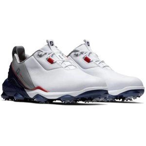 FootJoy | Shoes | Footjoy Mens Tour Alpha White Navy 5550 Golf Cleats ...
